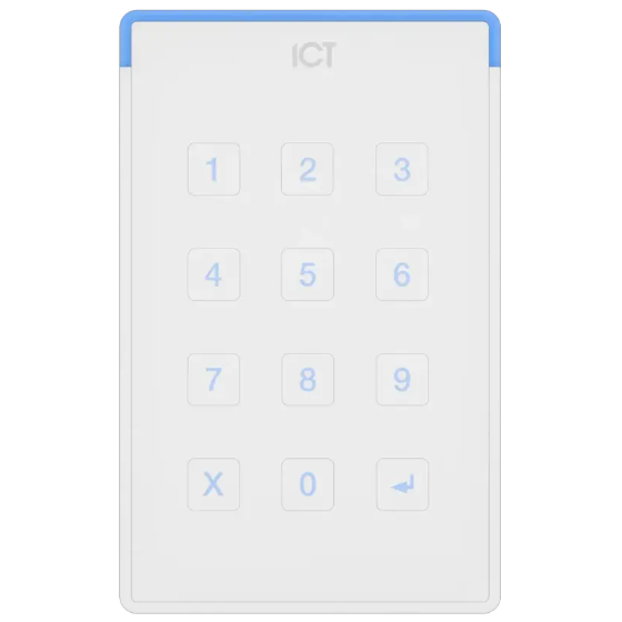 TSEC EXTRA COMBO 13.56 MHz / 125 kHz Reader with Bluetooth and Keypad ...